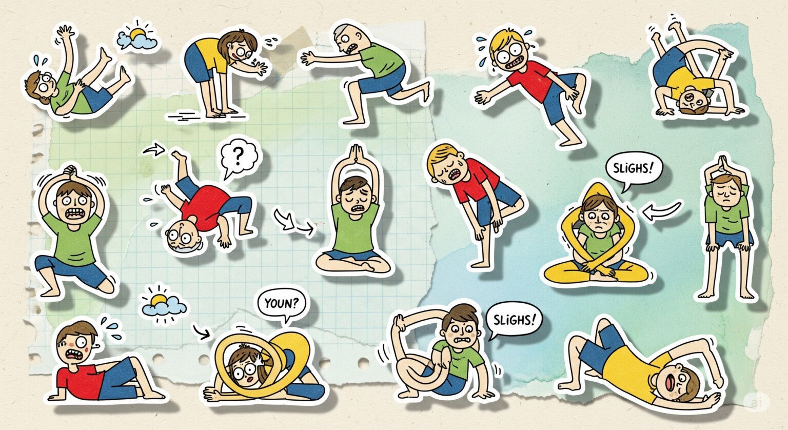 10 Funny Yoga Poses That Will Make You Laugh Out Loud